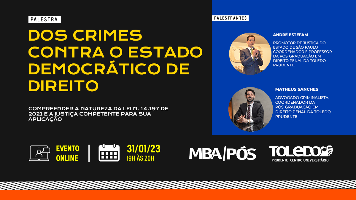 Toledo Prudente promove palestra sobre lei nacional que define crimes ...